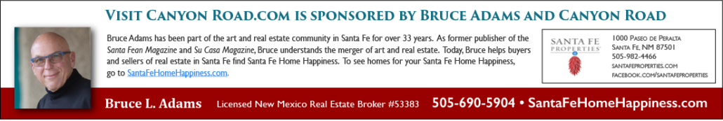 Map/Info – Canyon Road Santa Fe